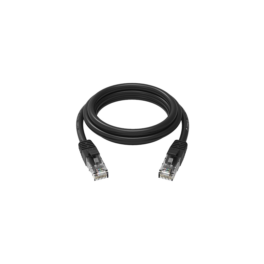 สายแลน Orico PUG-C6-200 CAT6 Flat Gigabit Ethernet Cable Black