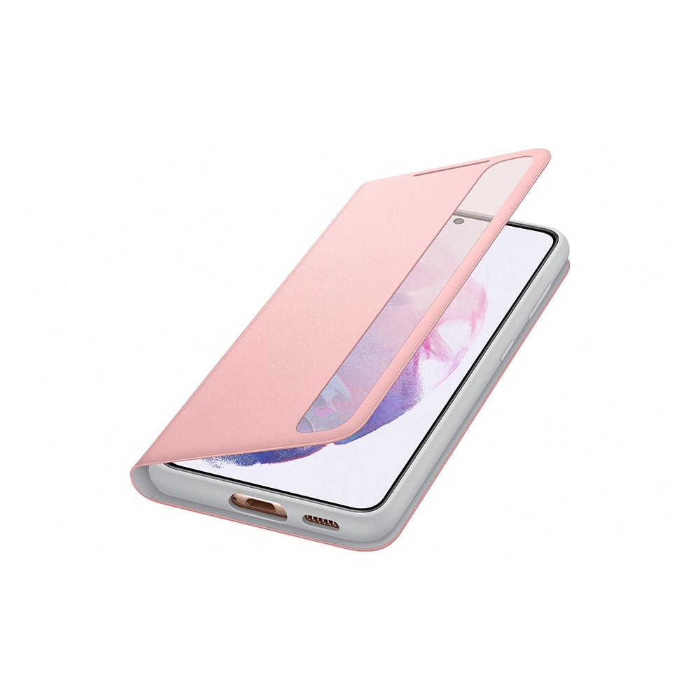 เคส Samsung Galaxy S21+ Case Clear View Pink