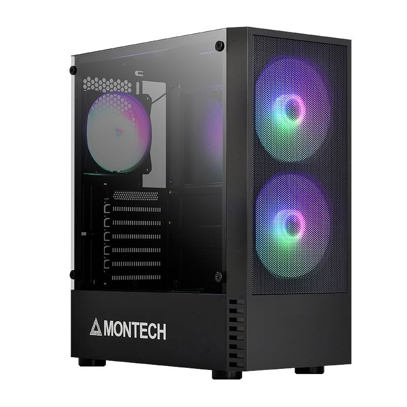เคสคอมพิวเตอร์ Montech X2 Mesh Black