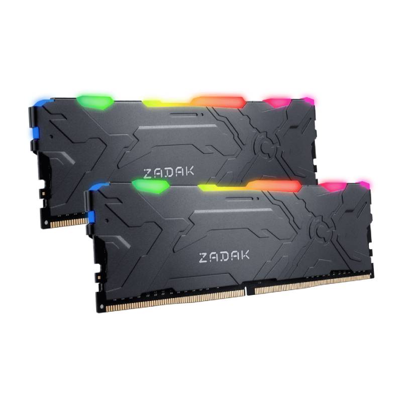 แรมพีซี ZADAK Ram PC DDR4 16GB/3200MHz CL16 (8GBx2) MOAB AURA2 RGB