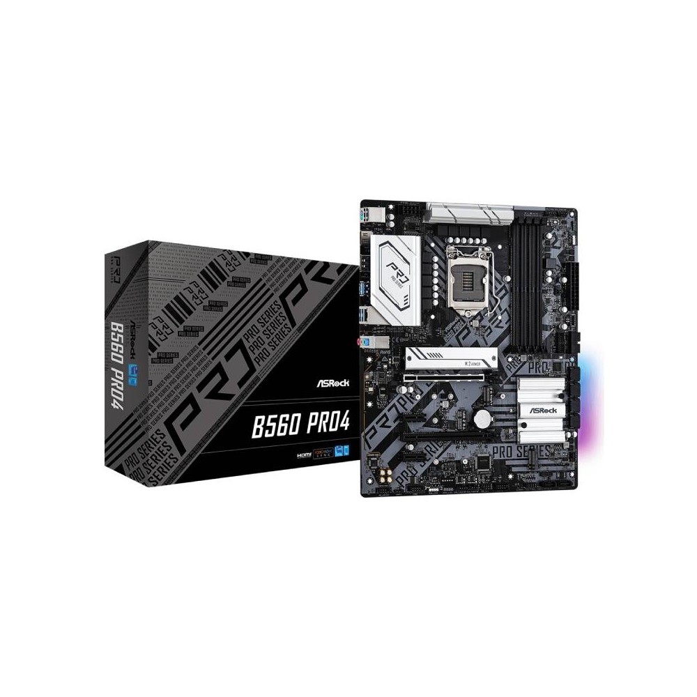 เมนบอร์ด ASRock Mainboard B560 Pro4 LGA 1200