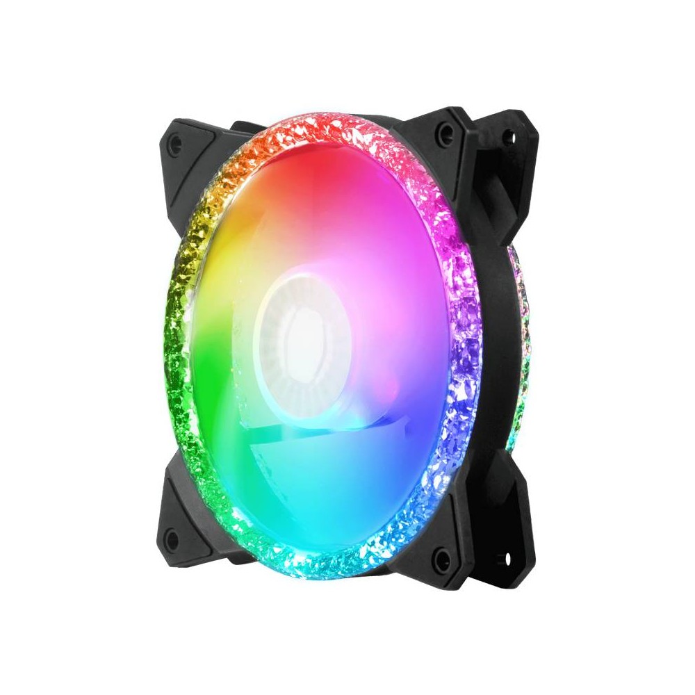 พัดลมระบายความร้อนเคส Cooler Master FAN MasterFan MF120 Prismatic 3 in1 ...