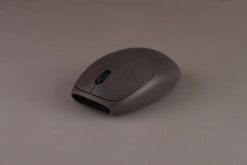 MOFii เมาส์ไร้สาย Bluetooth and Wireless Mouse Croissant Gray