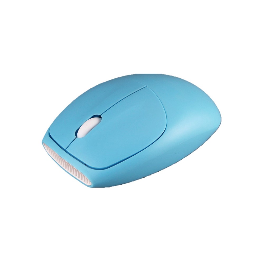 เมาส์ไร้สาย MOFii Bluetooth and Wireless Mouse Croissant Blue
