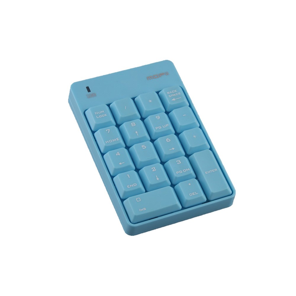 แป้นตัวเลข MOFii Numberic Wireless Keyboard Cracker Blue