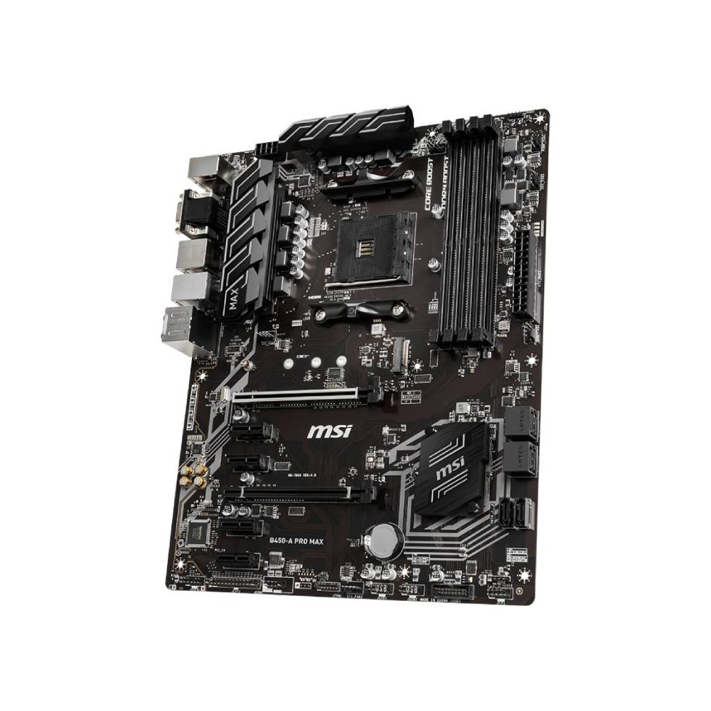 เมนบอร์ด MSI Mainboard B450-A PRO MAX AM4