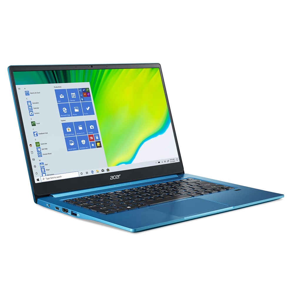 โน๊ตบุ๊คบางเบา Acer Notebook Swift SF314-59-59J4_Aqua Blue