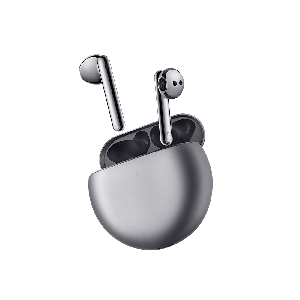 หูฟังไร้สาย Huawei In-Ear Wireless TWS Freebuds 4 Silver Frost