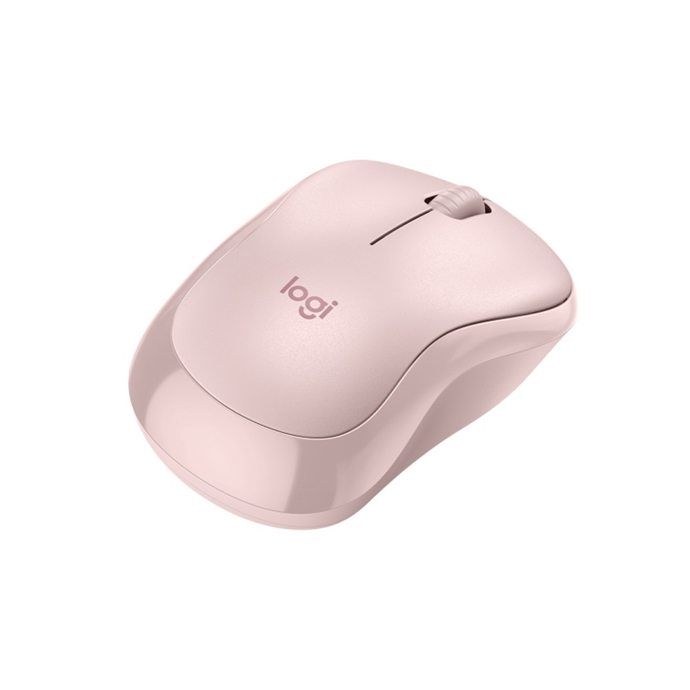 เมาส์ไร้สาย Logitech Wireless Mouse Silent M221 Rose