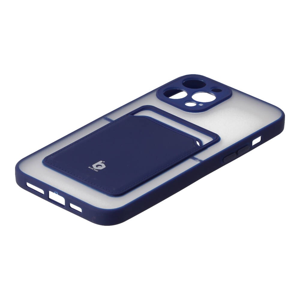 เคสไอโฟน Blue Box Casing for iPhone 12 Pro max (6.7) Clear Wallet PC ...