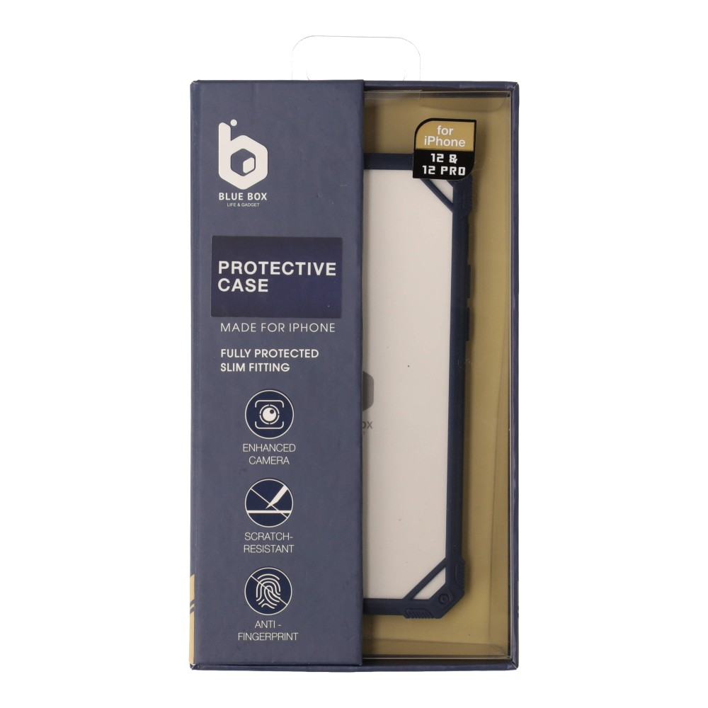 เคสไอโฟน Blue Box Casing for iPhone 12/12 Pro (6.1) Protective Case Navy