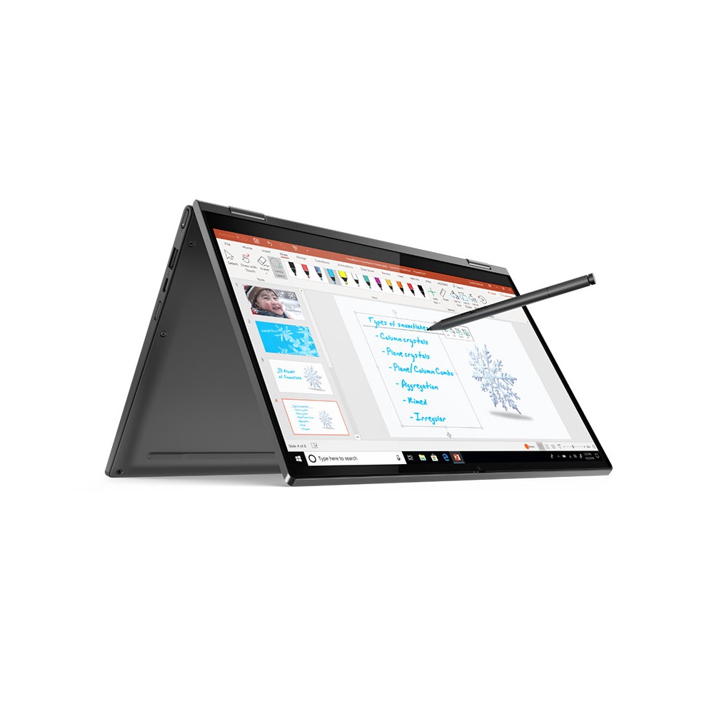 โน๊ตบุ๊ค 2-in-1 Lenovo YOGA C640-13IML-81UE003FTS - Grey