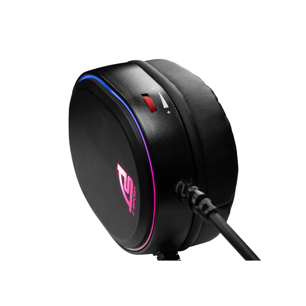หูฟังเกมมิ่ง Signo Gaming Headset Electra 7.1 Hp-831 Black
