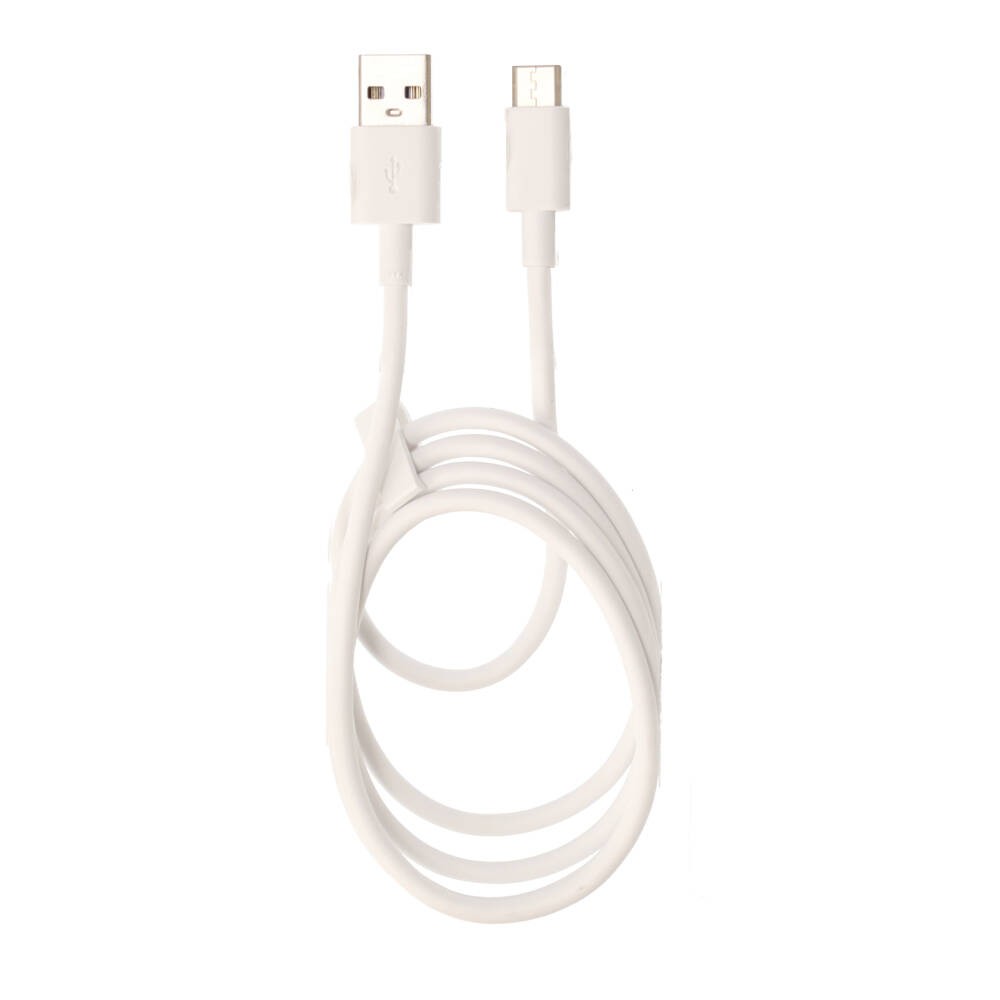 สายชาร์จ QPLUS USB-A to USB-C Cable 1M. 5A Super Fast Charge TG03 White