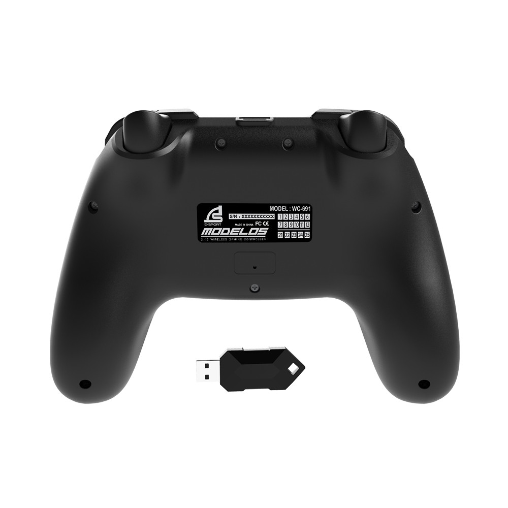 จอยสติ๊ก Signo Gaming Controller Wireless Modelos WC-691 Black