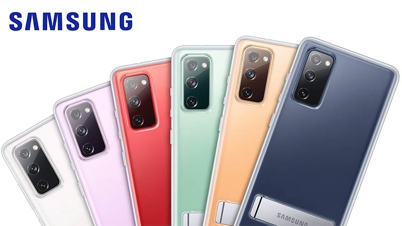 เคสสมาร์ทโฟน Samsung Accessory Case Clear Standing S20 FE Transparent