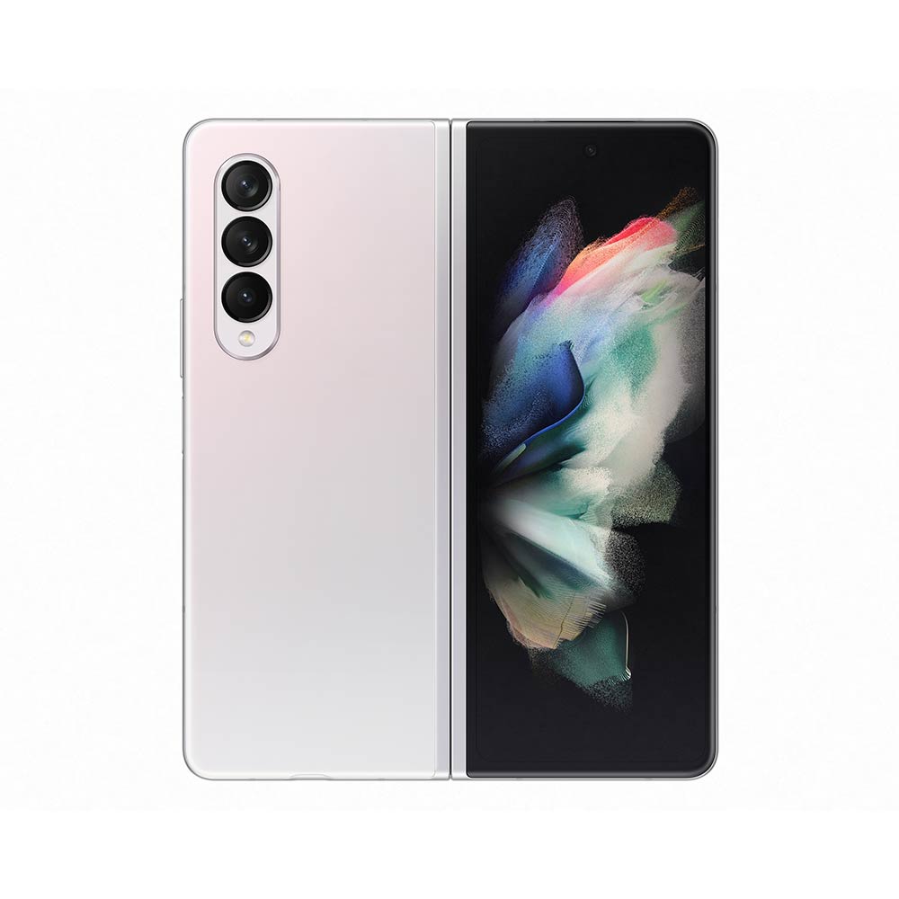 สมาร์ทโฟนจอพับสุดล้ำ Samsung Galaxy Z Fold3 (5G) (12+256) Phantom Silver