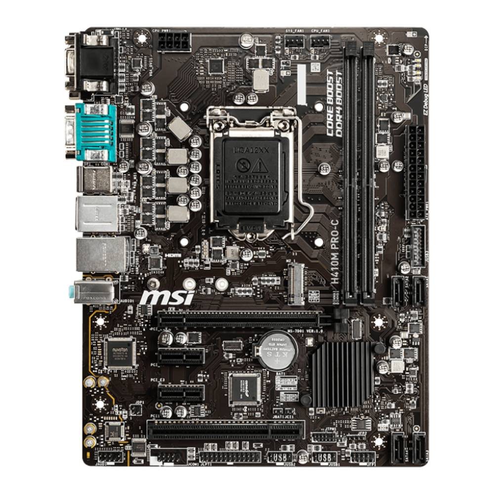 เมนบอร์ด MSI Mainboard H410M PRO-C LGA 1200