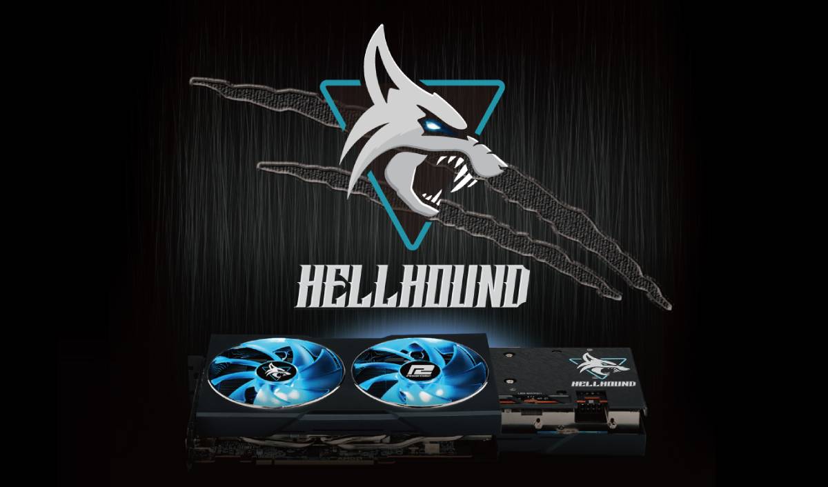 กราฟฟิคการ์ด POWER COLOR VGA Hellhound AMD Radeon RX 6600XT 8GB GDDR6 ...