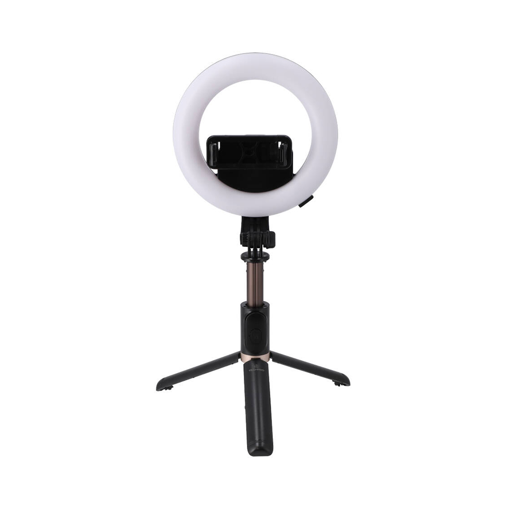 ขาตั้งกล้อง TECHPRO Portable Ring Light Selfie Stick with Tripod Stand ...
