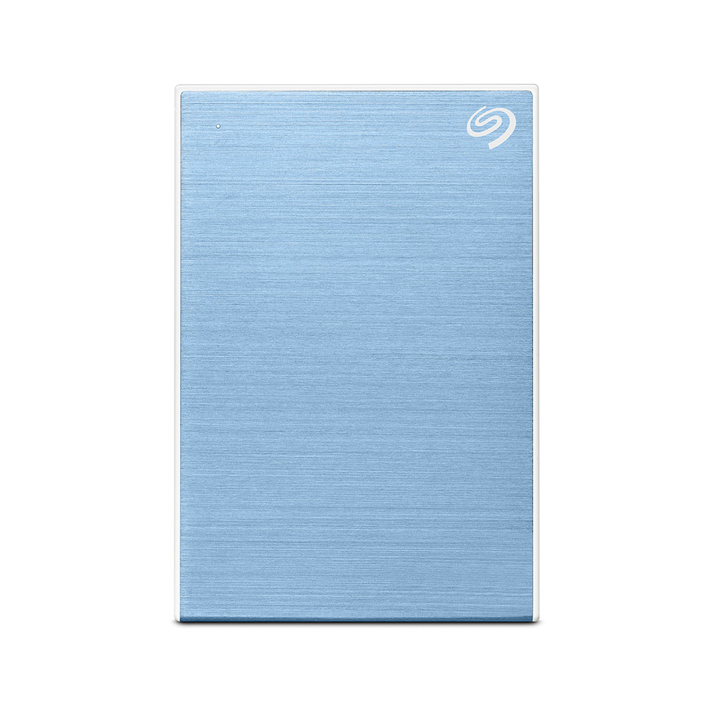 ฮาร์ดดิสก์ภายนอก Seagate HDD Ext One Touch with password 1TB Light Blue ...