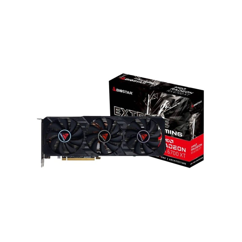 กราฟฟิคการ์ด BIOSTAR VGA Radeon RX6700XT OC 12GB DDR6 192-bit