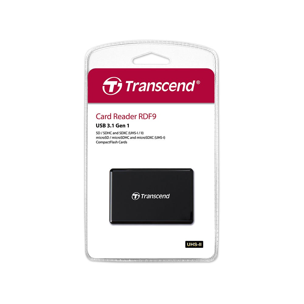Transcend Port Hub (TS-RDF9K2) Black