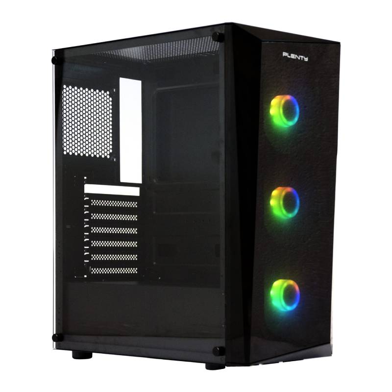 เคสคอมพิวเตอร์ Plenty Computer Case B08 Black