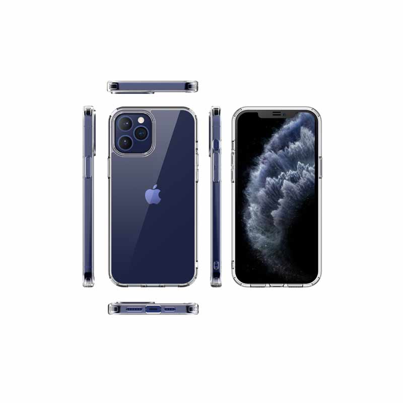 Blue Box Casing for iPhone 12 Pro Max (6.7) Crystal Case Clear