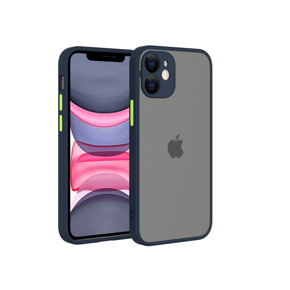 เคสสีใส TECHPRO Smooth Button Case for iPhone 12 Mini (5.4)