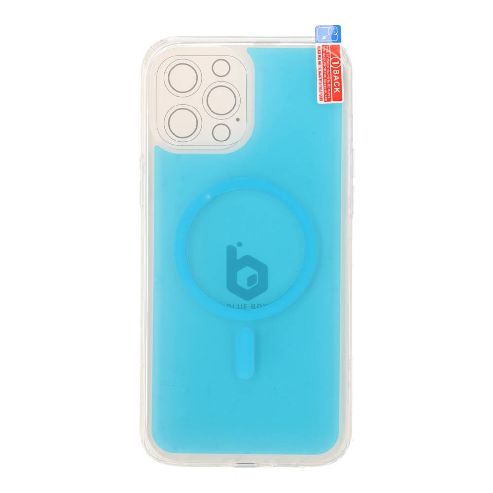 เคสไอโฟน Blue Box Casing for iPhone 12 Pro Max (6.7) Power Ring Clear