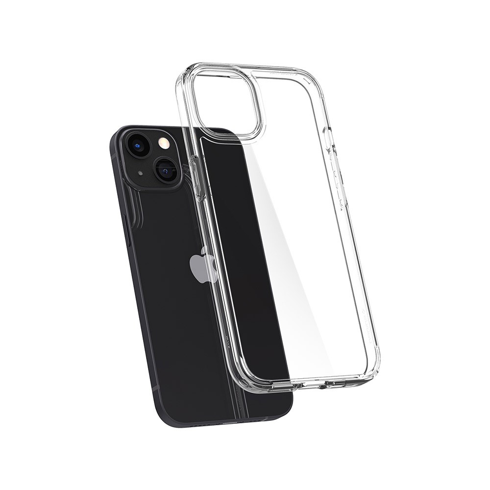 เคสไอโฟน Spigen Casing for iPhone 13 (6.1) Crystal Hybrid Crystal Clear