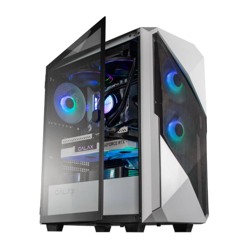 เคสคอมพิวเตอร์ GALAX Computer Case Revolution-01 White