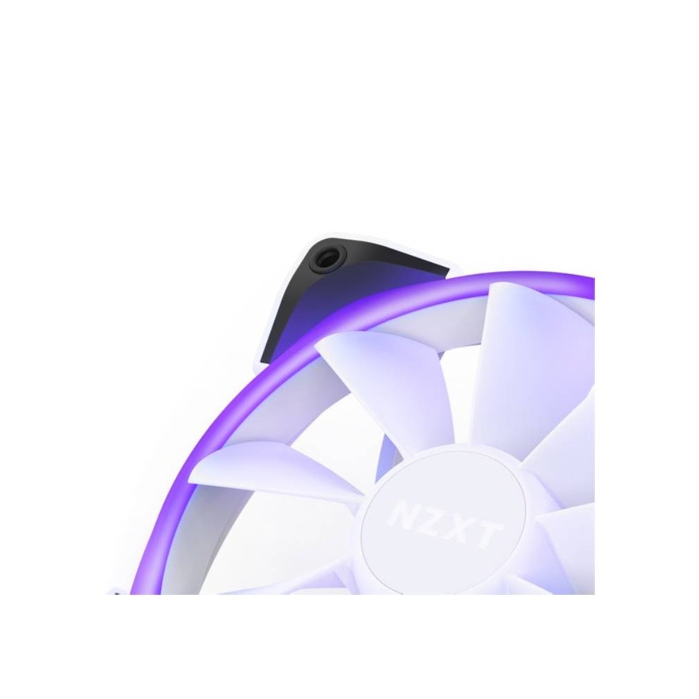 พัดลมระบายความร้อนติดเคส NZXT FAN AER RGB2 Starter PACK TWIN 140mm. White