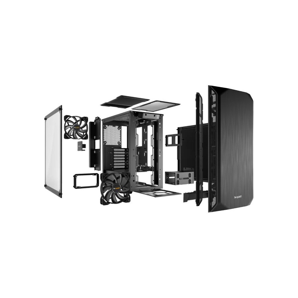 เคสคอมพิวเตอร์ Be Quiet Computer Case Pure Base 500 Window Black