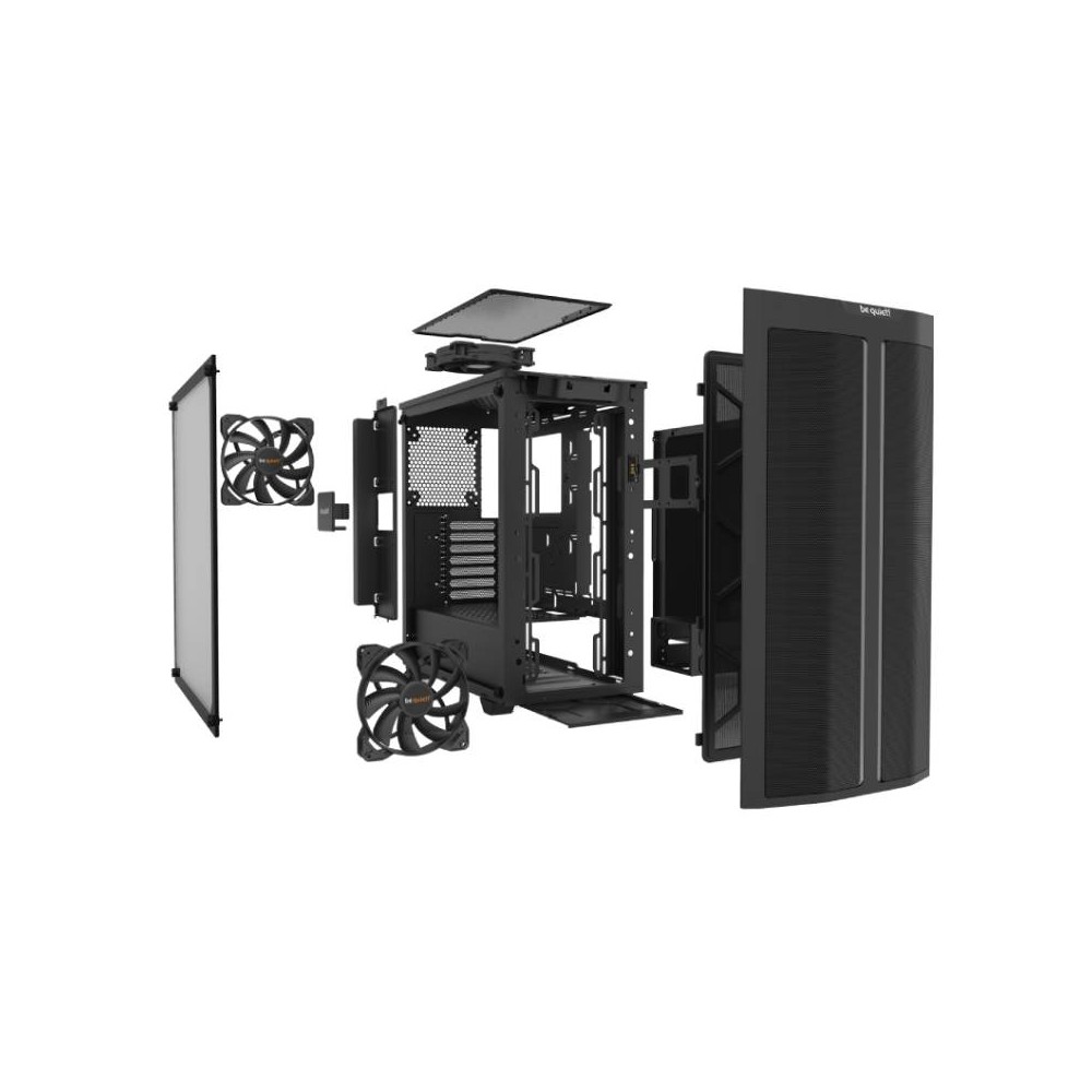 เคสคอมพิวเตอร์ Be Quiet Computer Case Pure Base 500DX Black