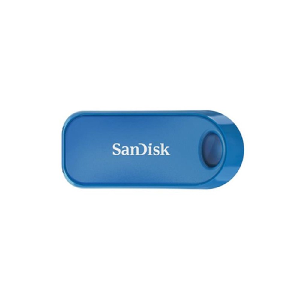 แฟลชไดรฟ์ SanDisk Cruzer Snap USB Flash Drive 32GB Blue (SDCZ62_032G_G35B)