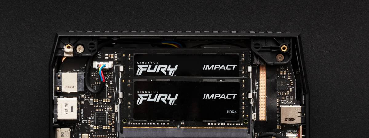 แรมโน้ตบุ๊ค Kingston Ram Notebook DDR4 16GB/2666MHz CL15 (16GBx1) FURY Impact (Black)
