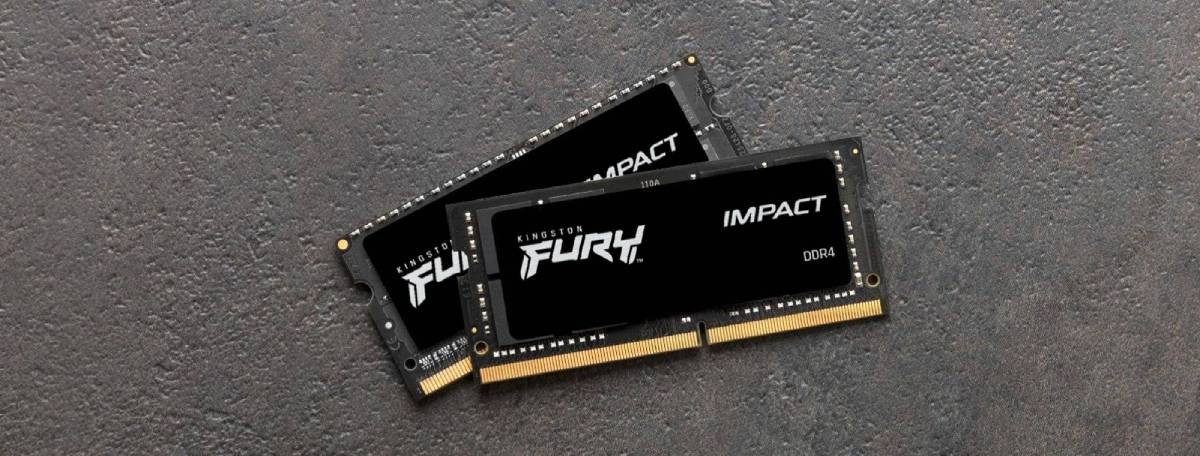 แรมโน้ตบุ๊ค Kingston Ram NB DDR4 16GB/3200MHz. CL20 (16GBx1) FURY Impact (Black)