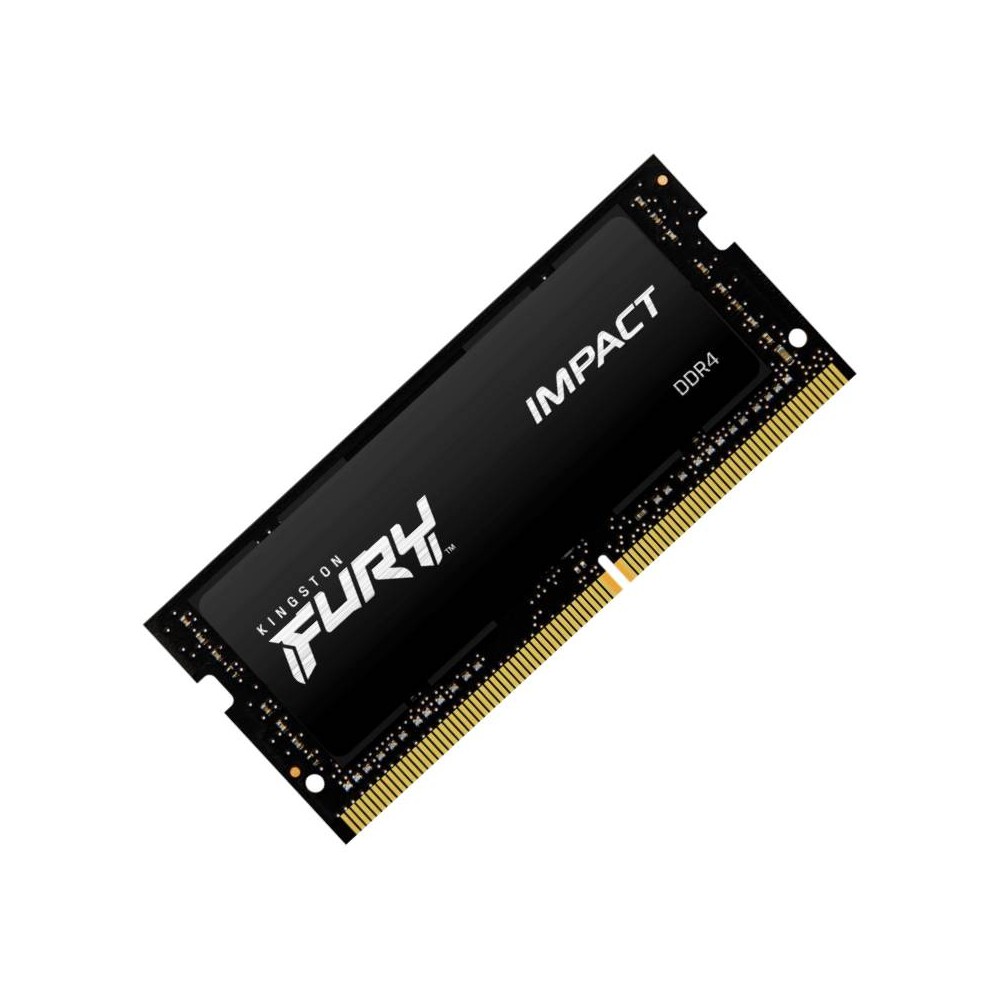แรมโน้ตบุ๊ค Kingston Ram Notebook DDR4 16GB/3200MHz CL20 (16GBx1) FURY Impact (Black)
