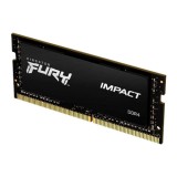 แรมโน้ตบุ๊ค Kingston Ram Notebook DDR4 16GB/2666MHz CL15 (16GBx1) FURY Impact (Black)