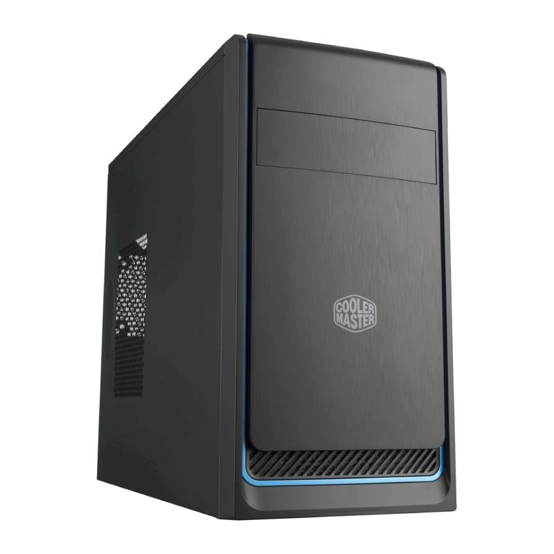 เคสคอมพิวเตอร์ Cooler Master Computer Case MasterBox E300L Black - Blue ...