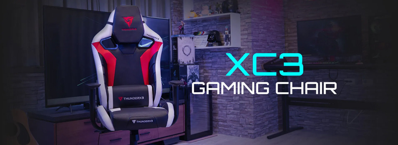 เก้าอี้เกมมิ่ง ThunderX3 Gaming Chair XC3 Azure Blue