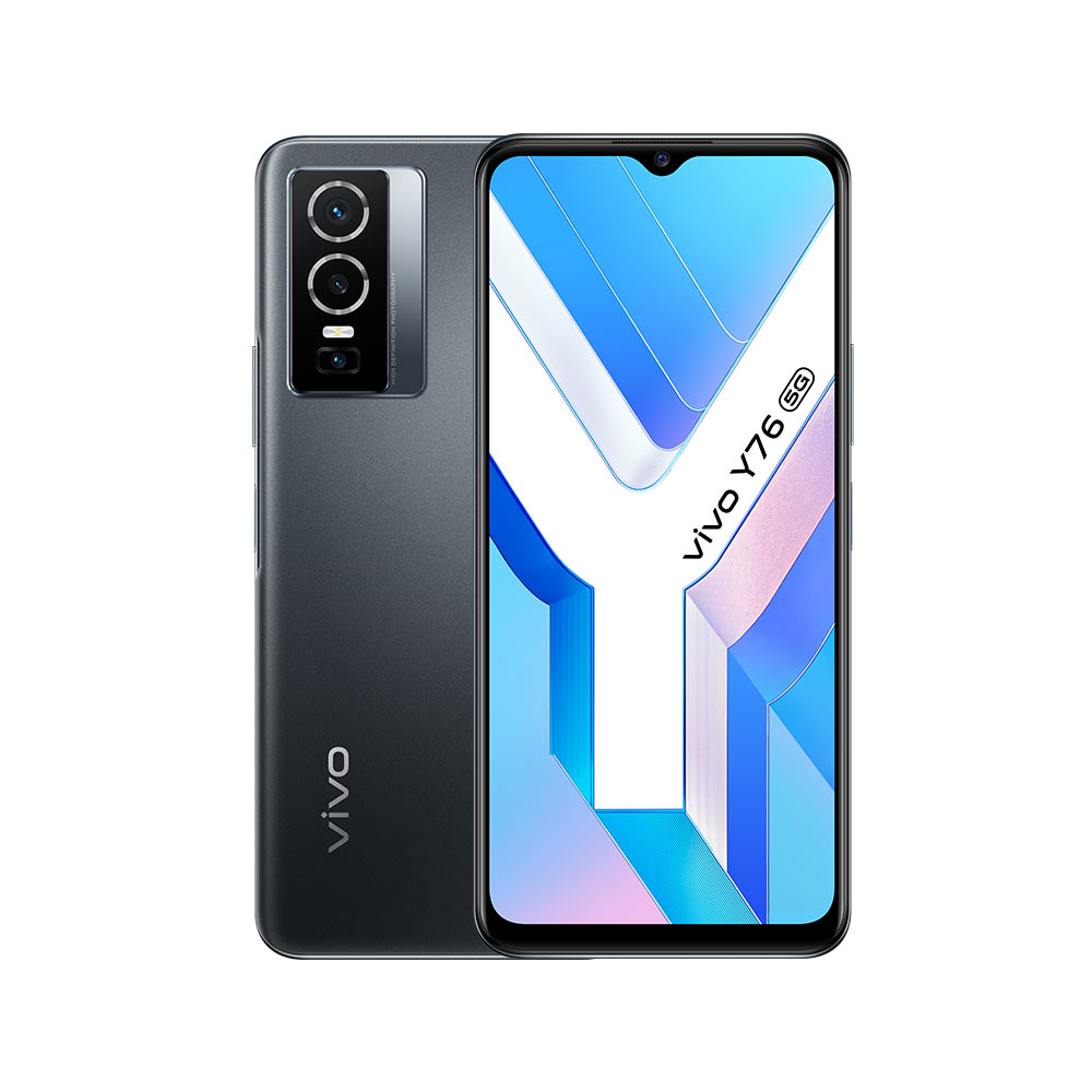 สมาร์ทโฟน vivo Smartphone Y76 (8+128GB) Midnight Space (5G)
