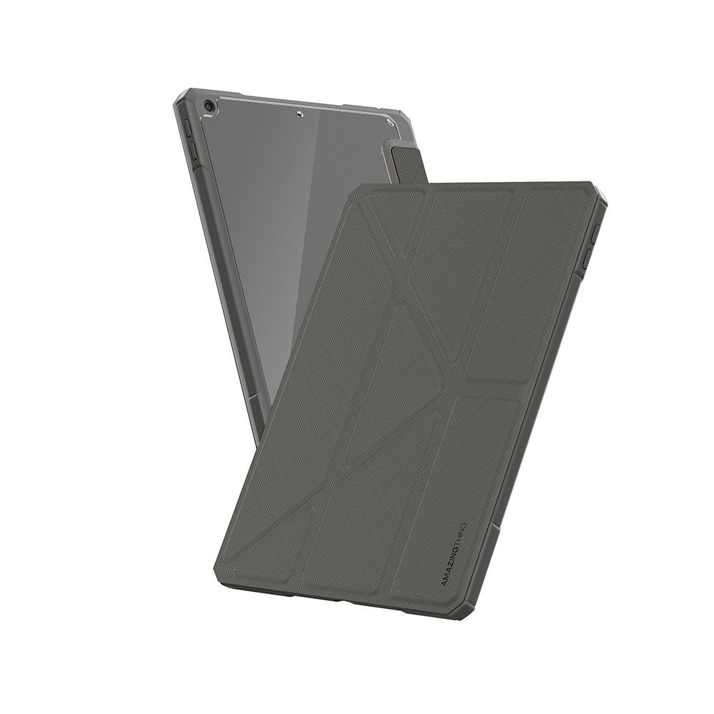 เคสไอแพด AMAZINGthing Titan Pro Folio Case สี Dark Grey สำหรับ iPad 10. ...