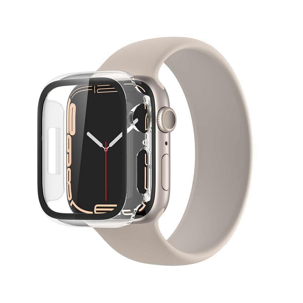 เคส Apple Watch Cover จาก AMAZINGthing Marsix ขนาด 45 MM สี Clear