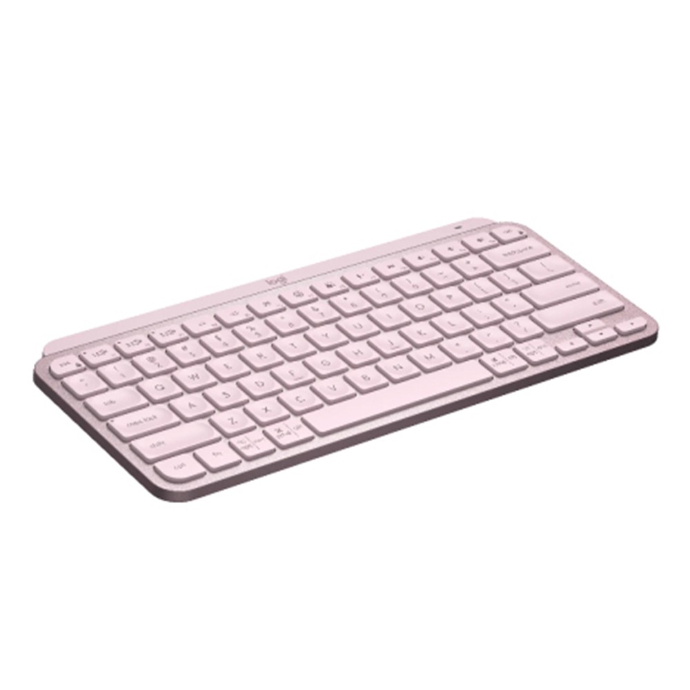 คีย์บอร์ดไร้สาย Logitech Bluetooth Keyboard MX Keys Mini Rose (EN)