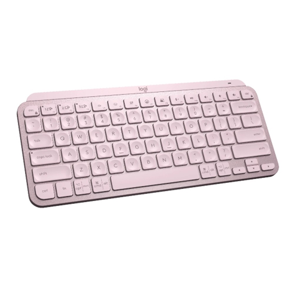 คีย์บอร์ดไร้สาย Logitech Bluetooth Keyboard MX Keys Mini Rose (EN)