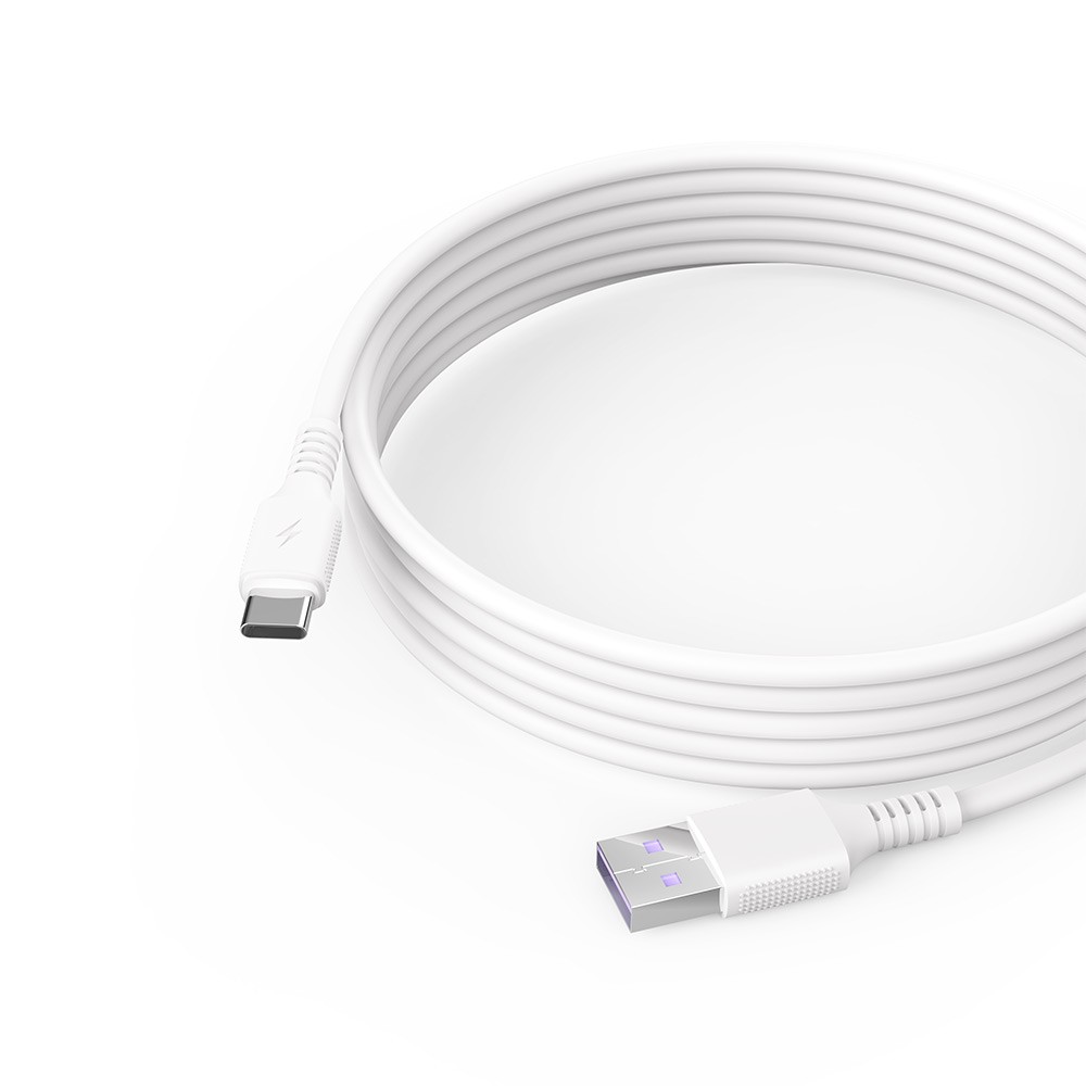 สายชาร์จ VEGER 3-in-1 DATA Cable 1M. White