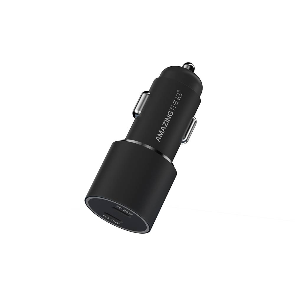 ที่ชาร์จในรถยนต์ AMAZINGthing Car Charger 1 USB-A (QC3.0A) / 1 USB-C ...